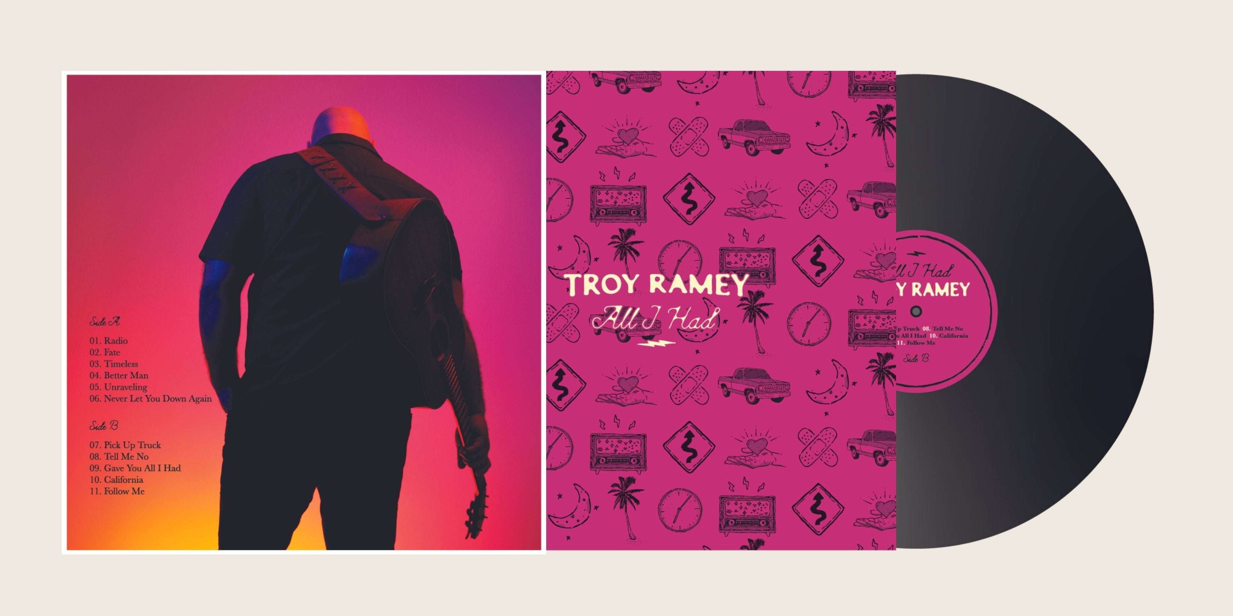 Vinyl & CD's – Troy Ramey